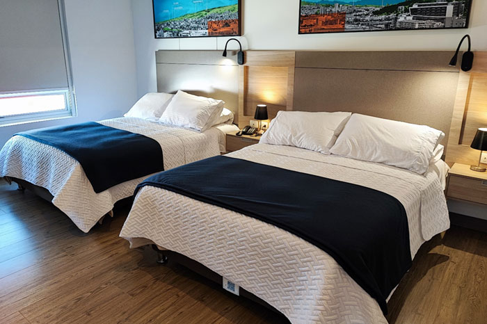 Twin dos camas familiar - Hotel internacional